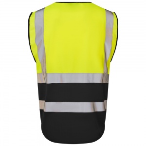 High visibility superior zipped vests - redoakdirect.com