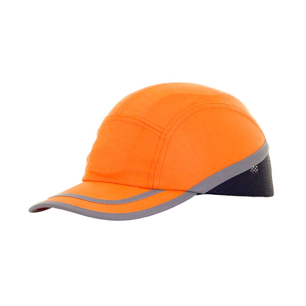 B-Brand Hi Viz Orange Safety Baseball Bump Cap - redoakdirect.com
