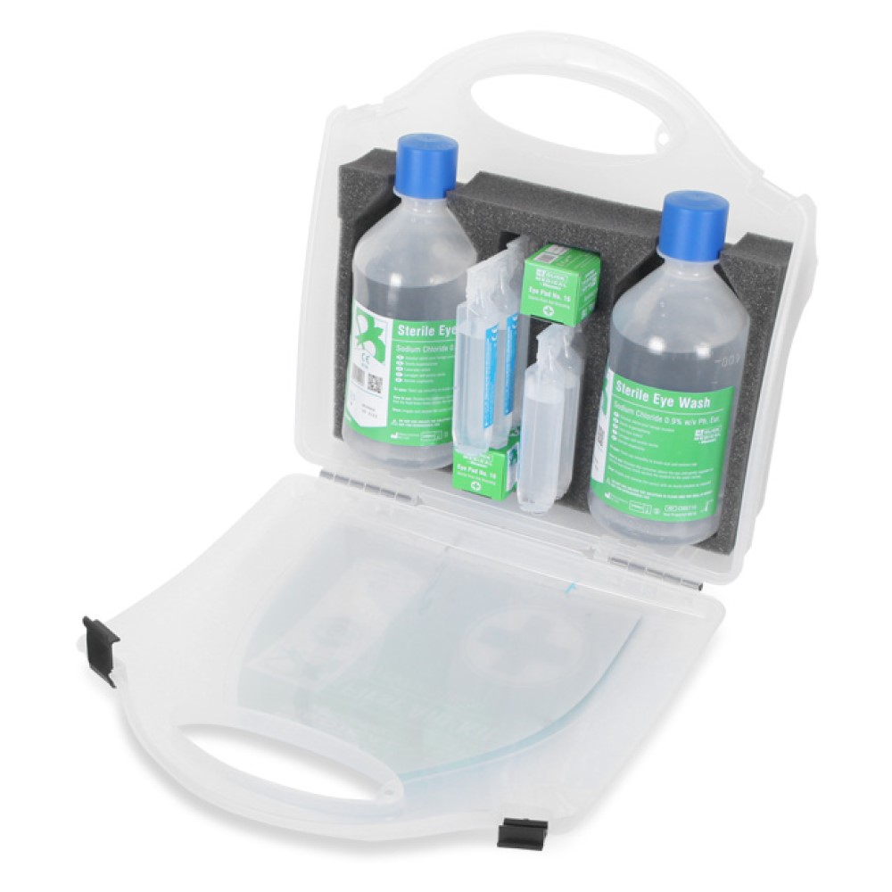 Click Medical Eyewash Pod Station First Aid Kit - redoakdirect.com