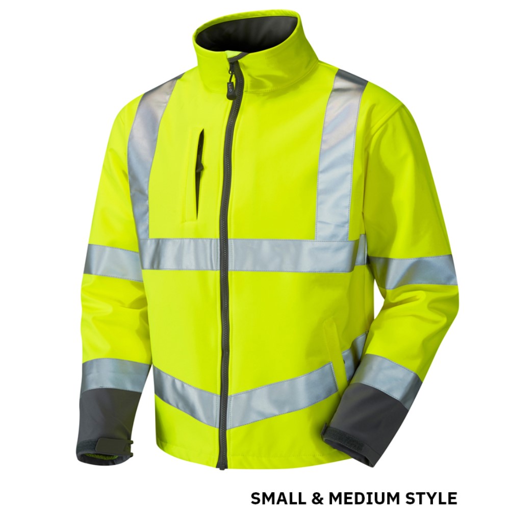 Leo Buckland yellow & grey softshell - redoakdirect.com