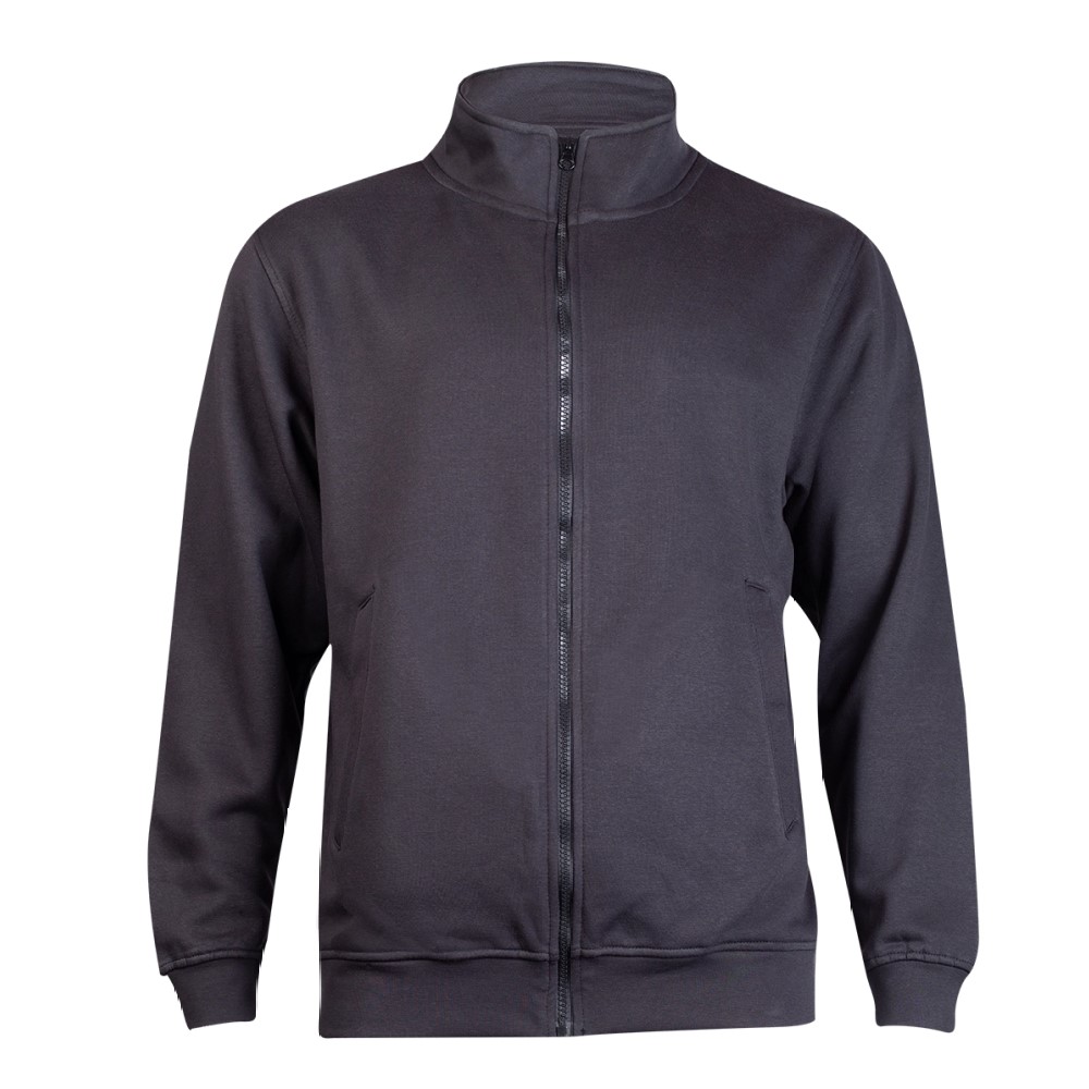 Deluxe Uneek Unisex Sweat Jacket UC212 - redoakdirect.com
