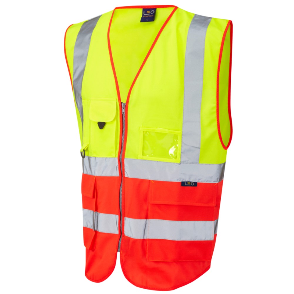 Yellow & Red Leo Lynton W11 Superior Vest - redoakdirect.com