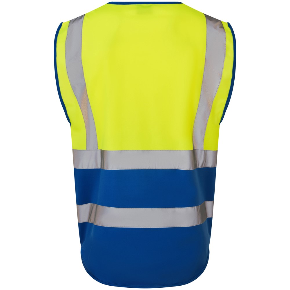 Yellow & Royal Blue Leo Lynton W11 Superior Vest - redoakdirect.com